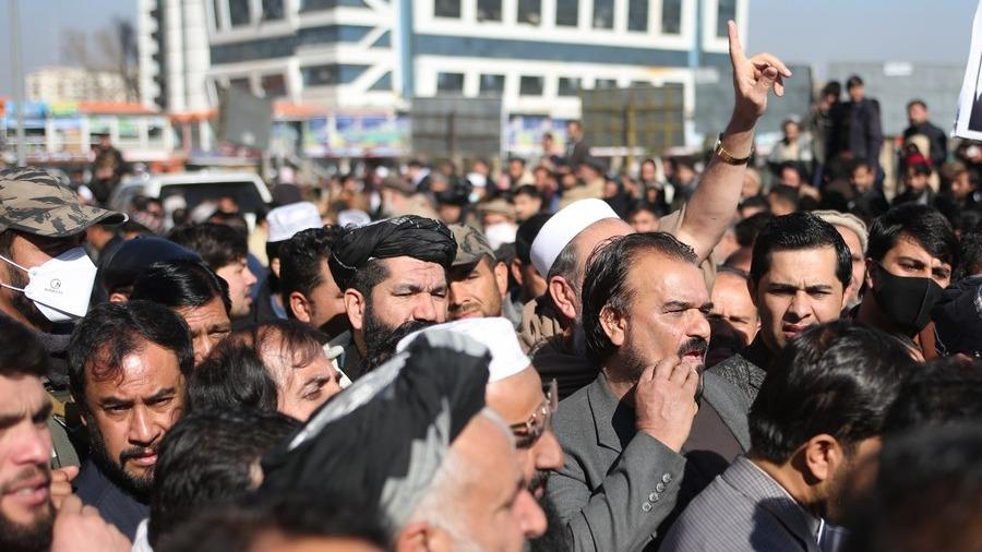 Thousands of Afghans come to street, call on U.S. to return Afghanistan ...