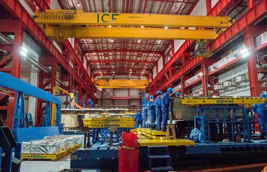 China's TEDA launches logistic, used-car projects in Egypt_英语频道_央视网 ...